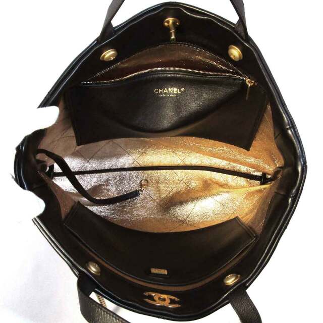 シャネル マキシショッピング ショッピングトート AS3128 - TAN2300161 質屋・サンヤネット